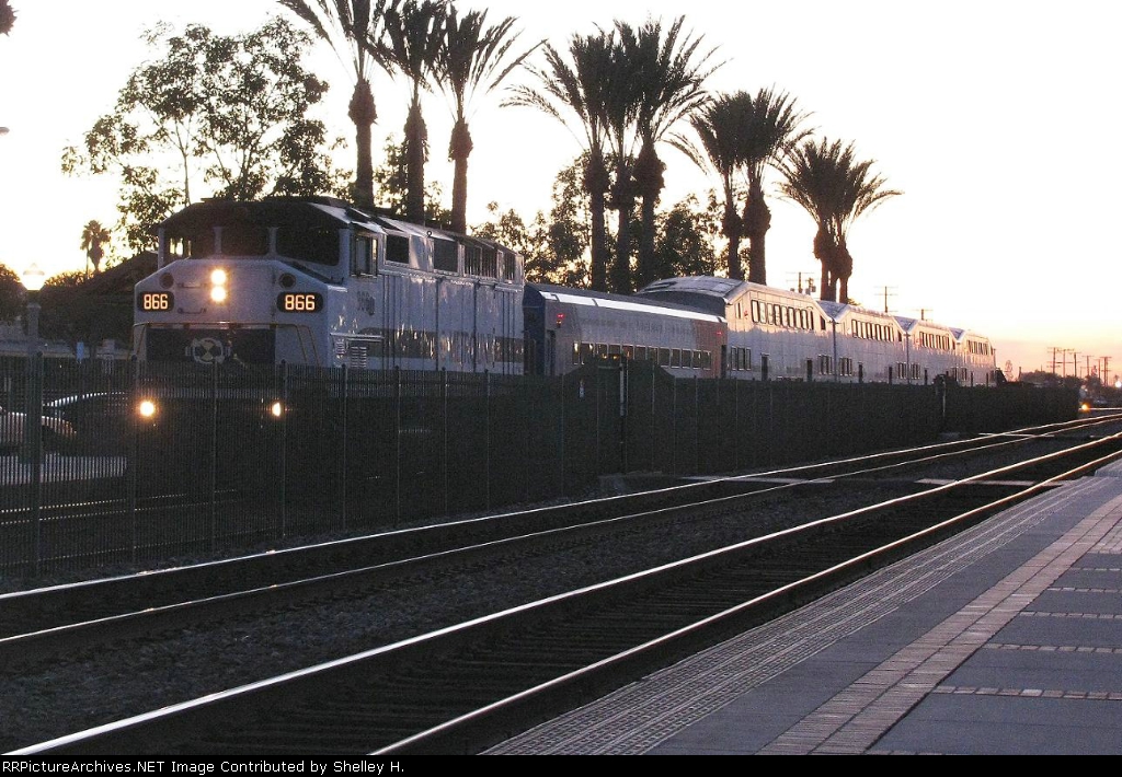 866 back in the station again